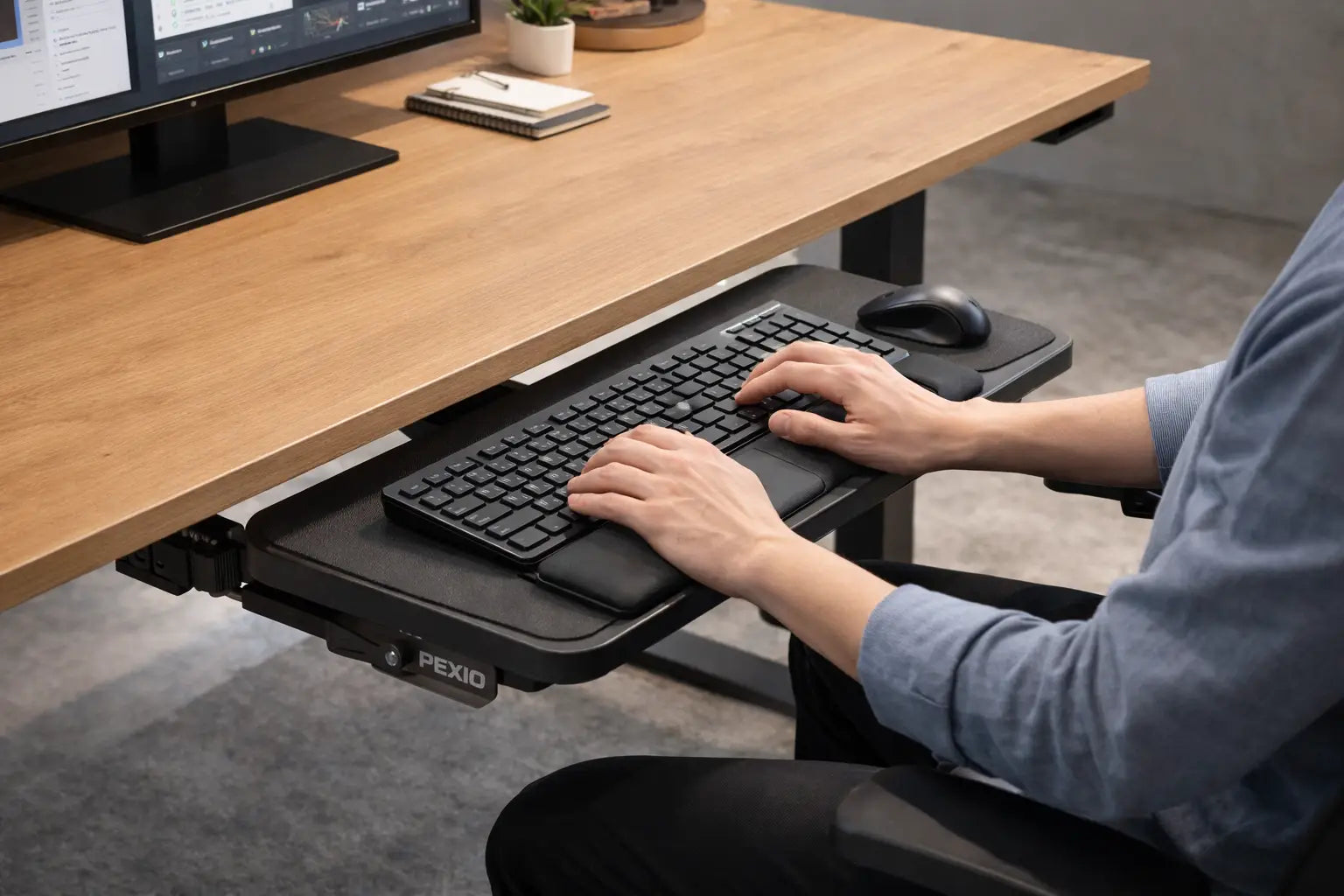 Keyboard Tray Ergonomis untuk Meja Kerja Lebih Nyaman dan Produktif