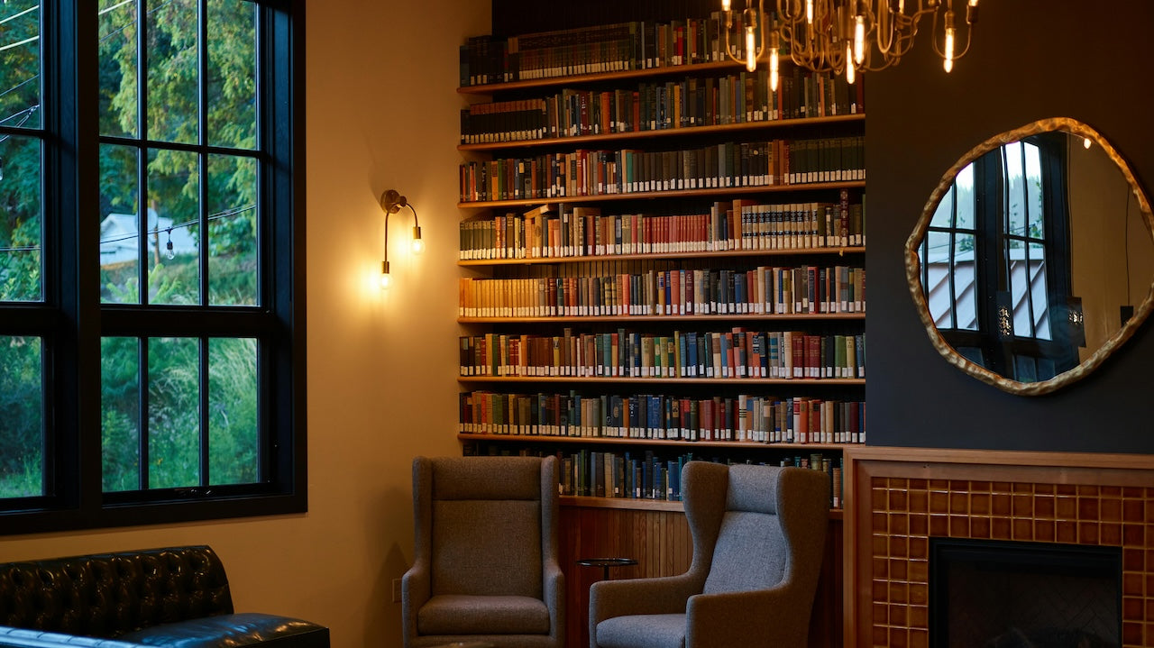 10 Inspirasi Desain Perpustakaan di Rumah